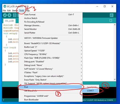quick start to nodemcu esp8266 on arduino ide arduino thankful ides