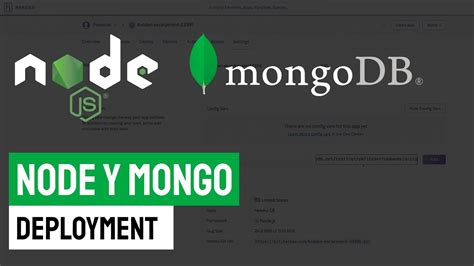 node express y mongodb deployment a heroku y mongodb atlas youtube