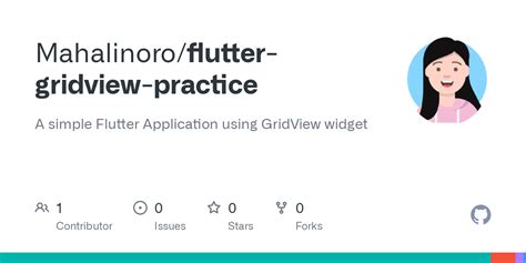 github mahalinoro flutter gridview practice a simple flutter
