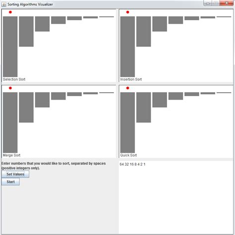 java setting a delay between actions in swing sorting