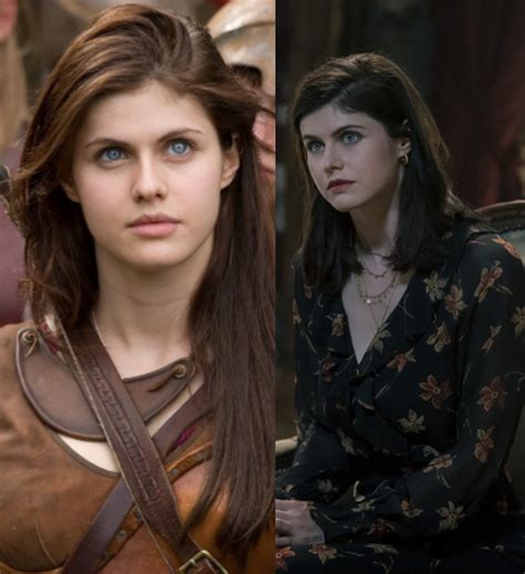 Alexandra Daddario Logan Lerman Uma Thurman Veja O Antes E Depois
