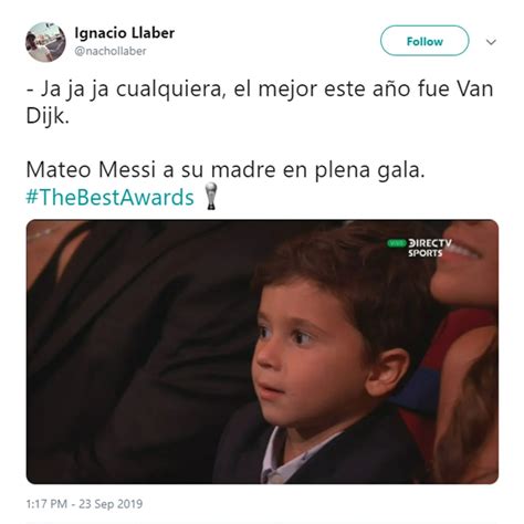 Con Mateo Messi Como Protagonista Los Memes De La Elección De Su Papá