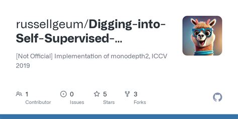 Github Russellgeum Digging Into Self Supervised Monocular Depth