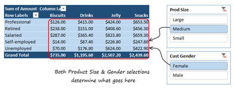 excel slicers introduction what are they how to use them tips