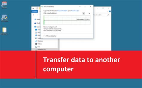 transfer data to another computer
