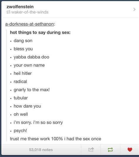 Hot Things To Say During Sex Imgur