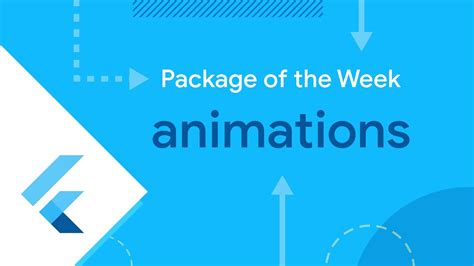 animations flutter package of the week youtube
