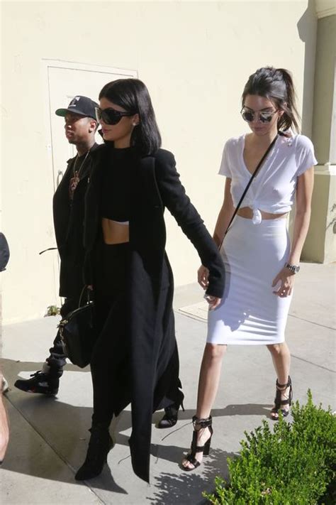 Kendall Jenner Gives Us No Bra Envy At Kim Kardashians Surprise