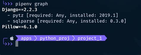 setting up a python development environment with pipenv