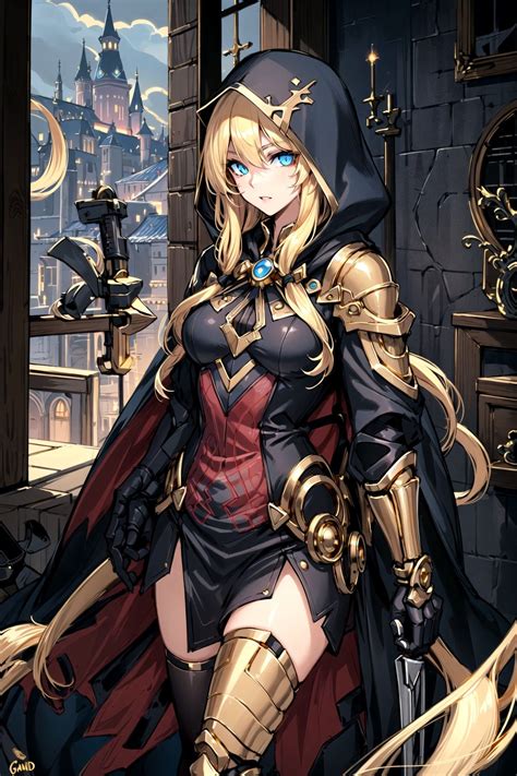 Cool Anime Girl Kawaii Anime Girl Anime Art Fantasy Fantasy Armor