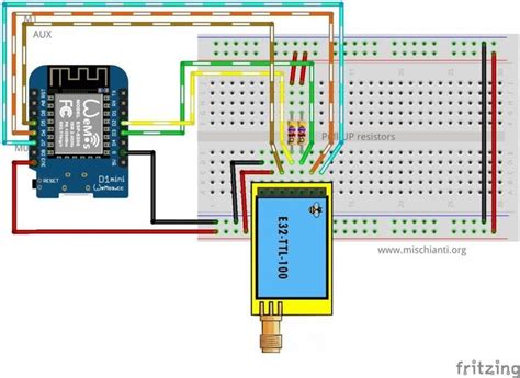 lora 3km to 8km wireless communication with low cost e32