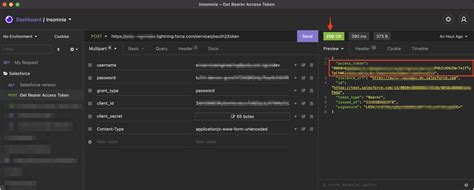 trying the rest api with insomnia rest client session expire or