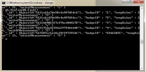 node js how to extract value from mongodb using node red stack