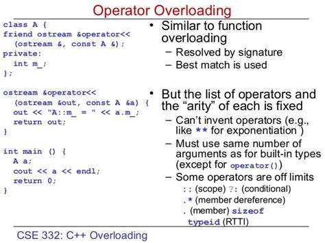 operator overloading in c operator overloading in c c