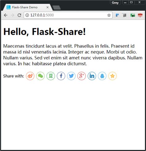 flask share · pypi