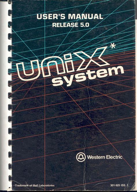unix system user s manual release 5 0 june 1982 by bell laboratories