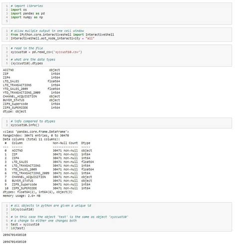 using jupyter notebook python answer the following