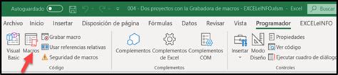 curso excel vba y macros cap 5 7 maneras de ejecutar