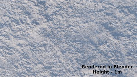 3d snow texture cgtrader