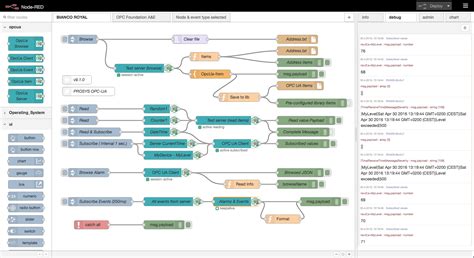 node red contrib opcua npm