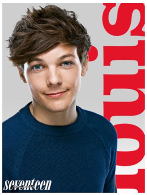 Louis Tomlinson Seventeen Magazine Photoshoot 2012 One Direction