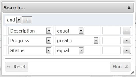 jquery jqgrid multiplesearch how do i add and or column for each