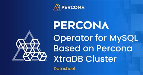 percona operator for mysql based on percona xtradb cluster percona