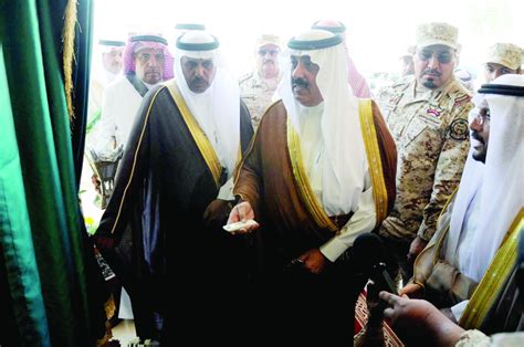 متعب بن عبدالله يدشن المنشآت الرياضية بالحرس الوطني أخبار السعودية