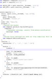 node js webpack warning after building the bundle critical