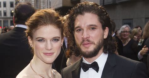 Kit Harington Rose Leslie Dating Jon Snow Ygritte