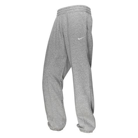 Nike Jogginghose Nsw Essential Grau Weiß Damen