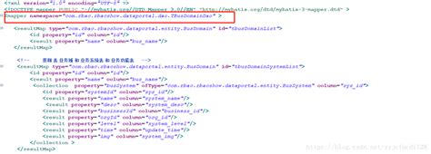 re nestedioexception failed to parse mapping