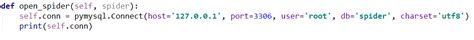 解决pymysql attributeerror nonetype object has no attribute
