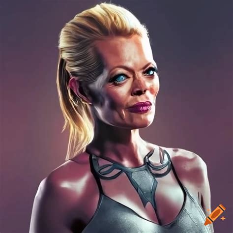 Jeri Ryan As Borg Queen Seven Of Nine