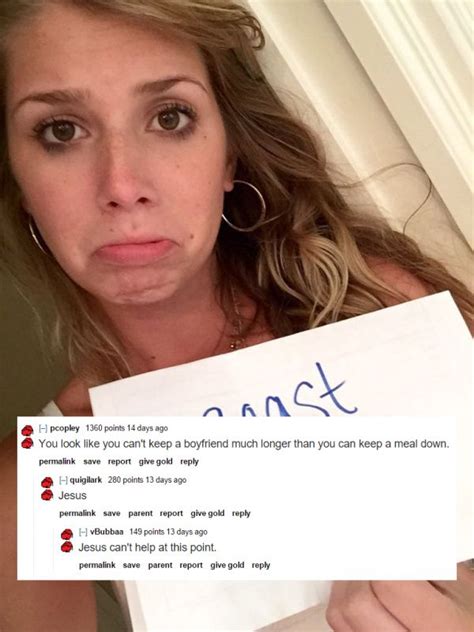 10 Hilarious Reddit Roast Me Pics Funny Roasts Roast Me Reddit