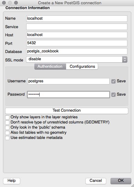 adding postgis layers using qgis [tutorial] packt hub