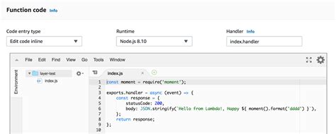 part 1 — getting started with aws lambda layers
