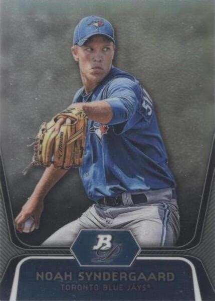 2012 Bowman Platinum Prospects Refractor Bpp44 Noah Syndergaard Rc