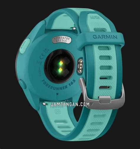 Garmin Forerunner 165 010 02863 B2 Music Smartwatch Dial Turquoise