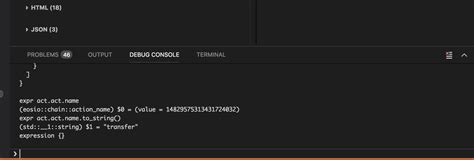 debugging vscode debug console command line height stack overflow