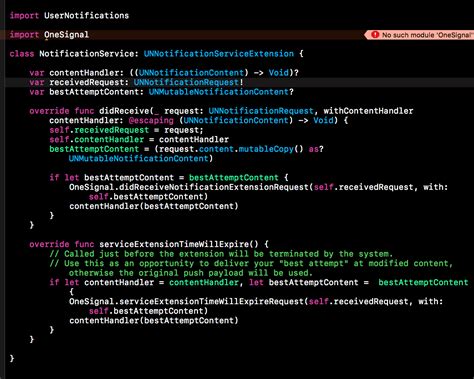swift no such module onesignal stack overflow