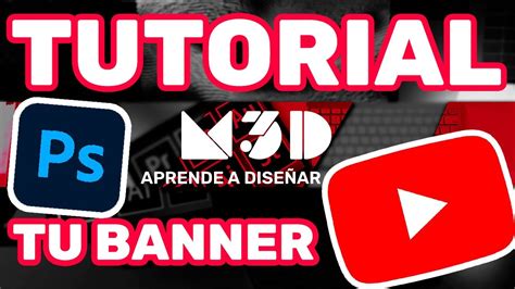 💥crea Tu Propio Banner Para Youtube En Photoshop Plantilla Gratis💥