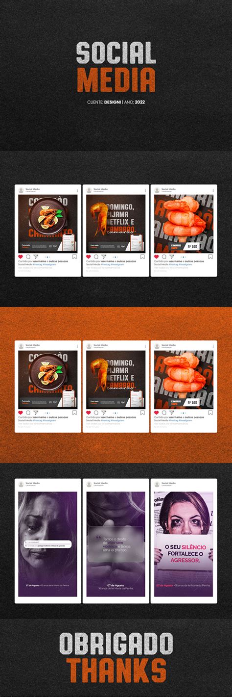 Apresentação Behance De Portfolio Social Media Psd Editável [download