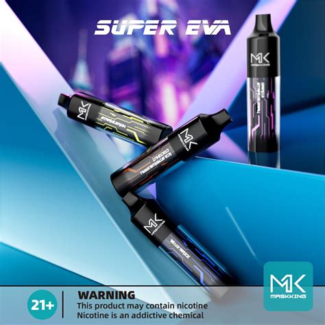 2023 Newest Maskking Disposable Vape Super Eva 17 Flavors 4000 Puffs