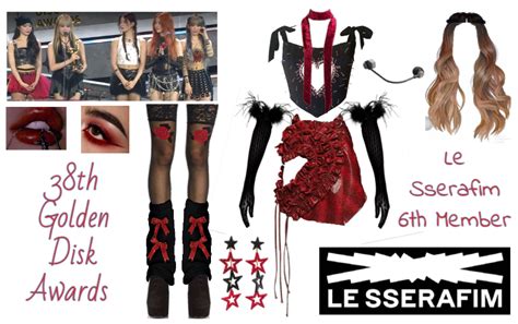 Lesserafim 6th Member Golden Disk Awards Outfit Outfit Shoplook