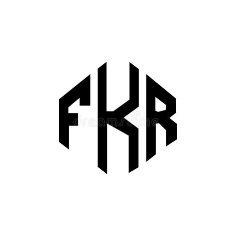 Fkr Letter Logo Design With Polygon Shape Fkr Polygon And Cube Shape