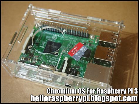 hello raspberry pi install and run chromium os for