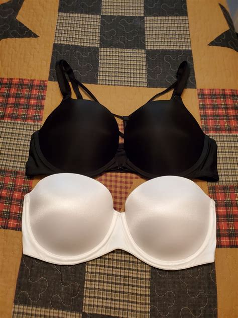 Nwot White Is A Victoria Secret Pink Multi Way Push Up Bra 34d Nwot