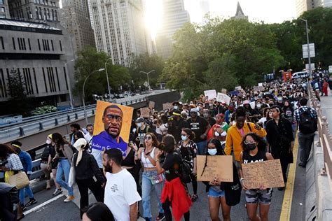 How New Yorkers Marked The Anniversary Of George Floyds Killing The