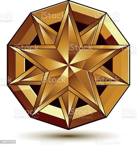 Ilustración De Glorioso Brillante Vector De Elemento De Diseño Lujo Oro